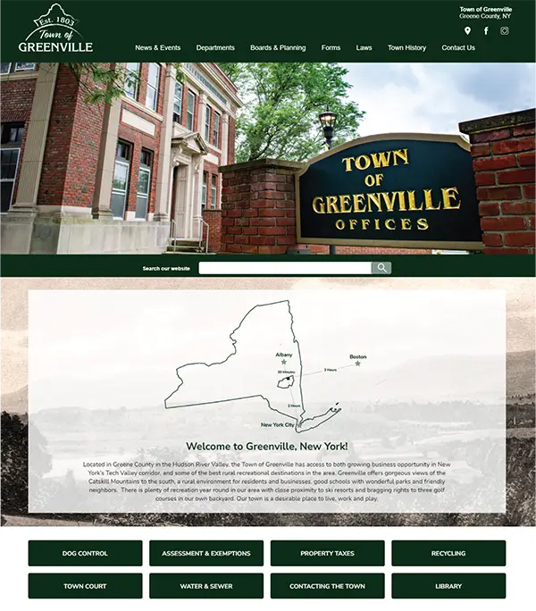 Municipal Website Design - KathodeRay Media